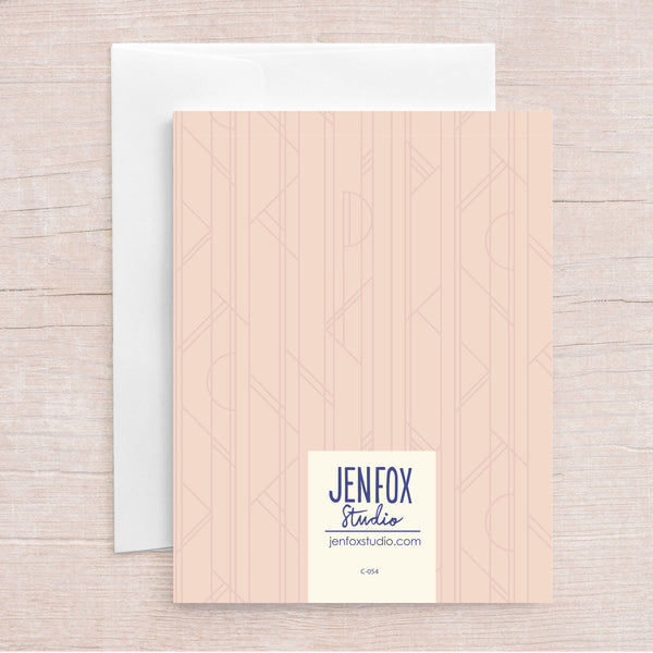 Bouquet of Lemons Greeting Card - Jen Fox Studio